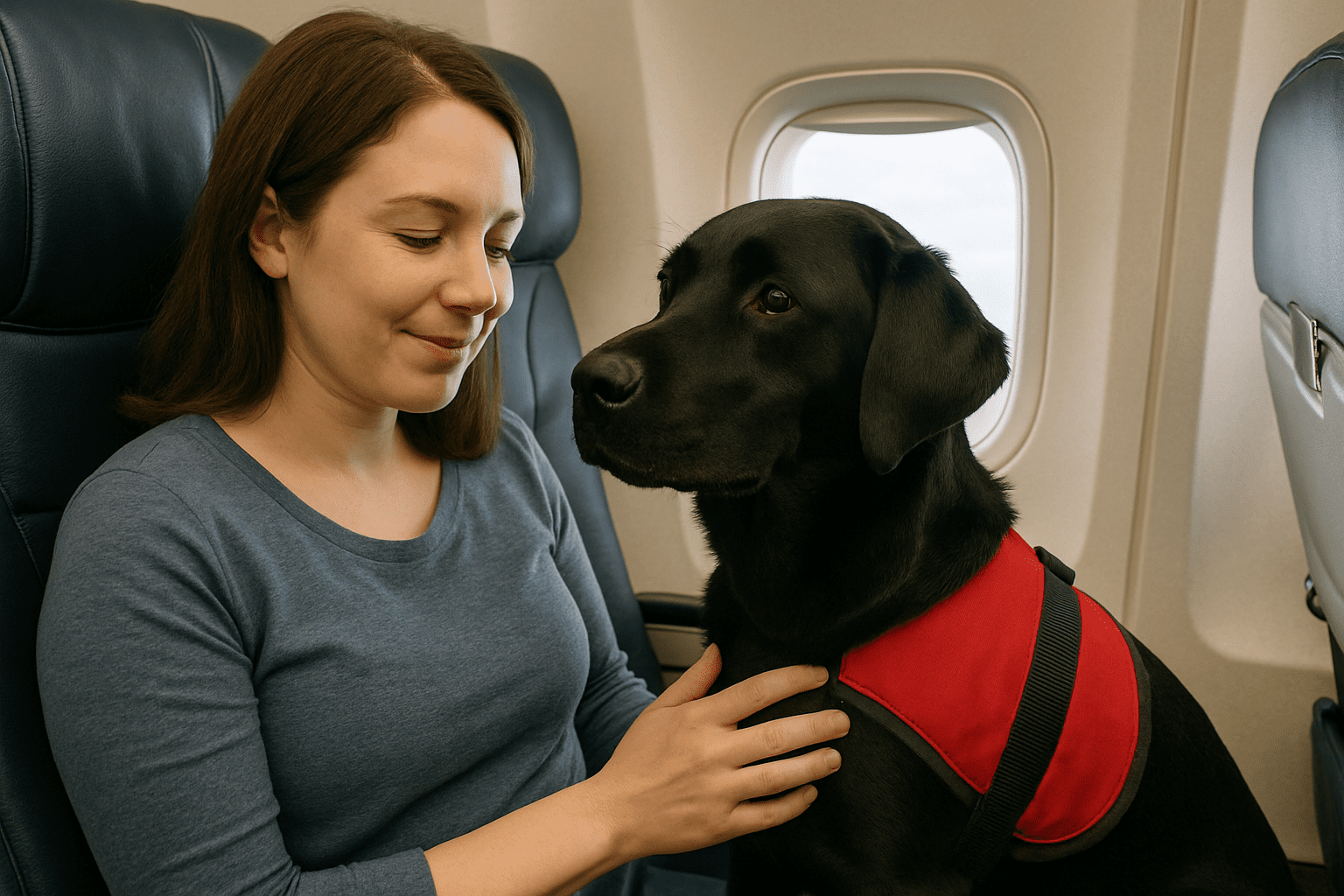 Flying With a Service Dog (Including Large Breeds)